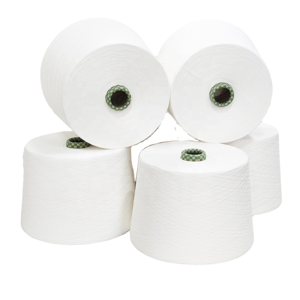 CDPR65/35 20S Siro Compact Blended Knitting Yarn Weaved Fabric